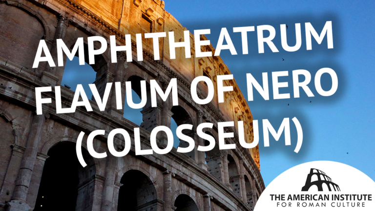 Colosseum (Flavian Amphitheatre) - Ancient Rome Live