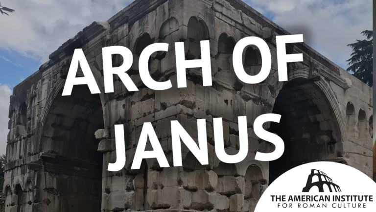 Ancient Rome Live | Monuments of Rome | Arch of Janus (Arcus Janus)