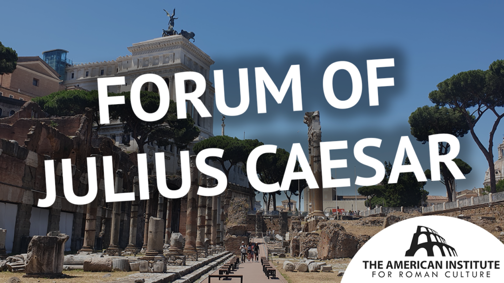 Ancient Rome Live | Discover the Forum Julius Caesar