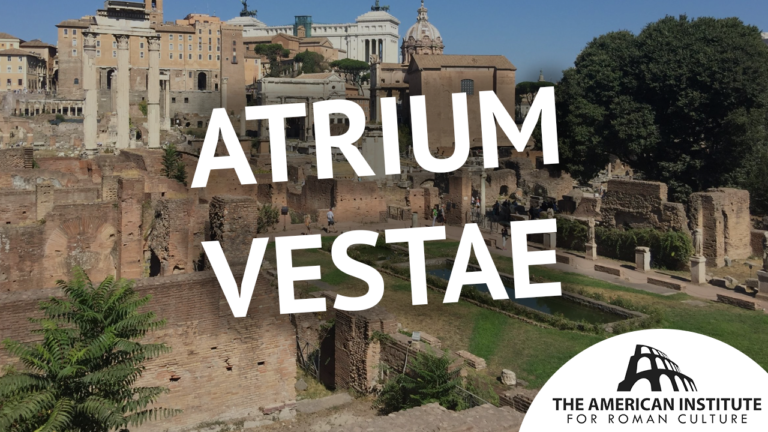 Atrium Vestae (House of the Vestal Virgins) - Ancient Rome Live