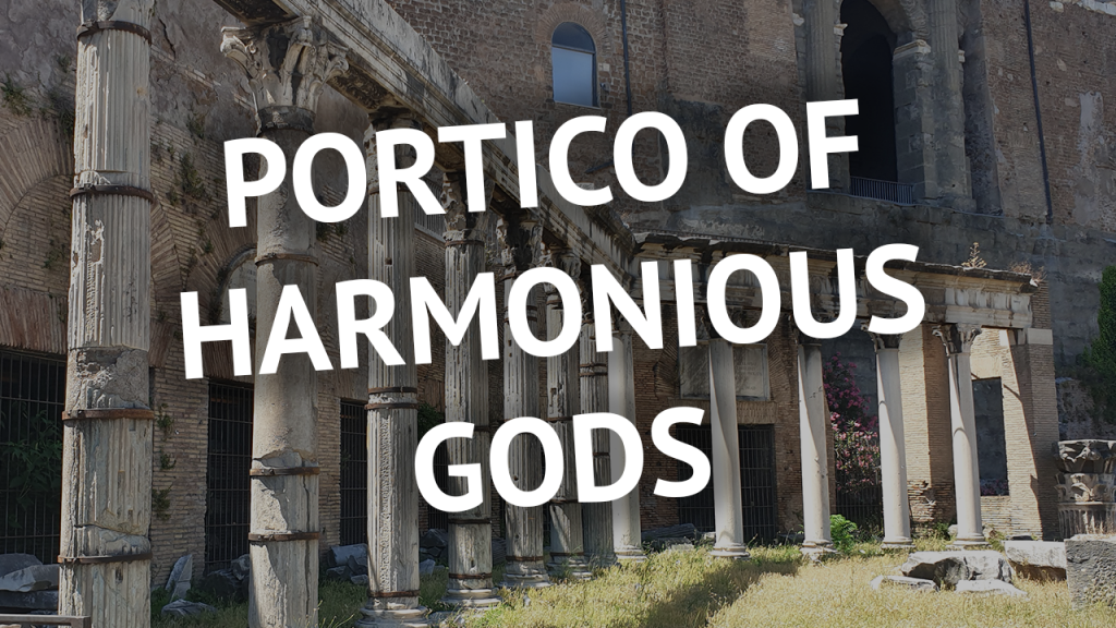 Ancient Rome Live | Discover the Portico of Harmonious Gods in Rome