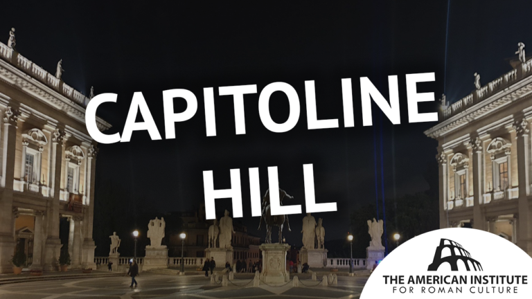 Ancient Rome Live | Rome's 7 Hills; the Capitoline Hill and Surrounding ...