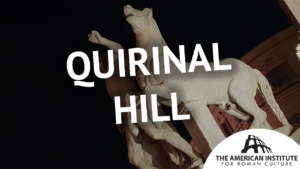 Ancient Rome Live | Rome's 7 Hills; the Quirinal Hill and Surrounding Area