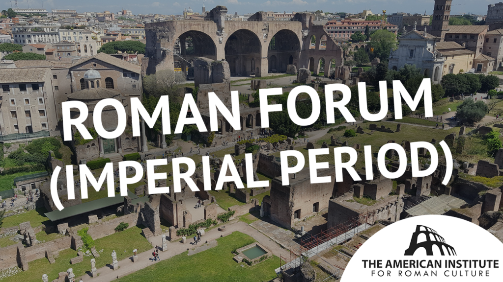 Ancient Rome Live | The Roman Forum in the Imperial Period