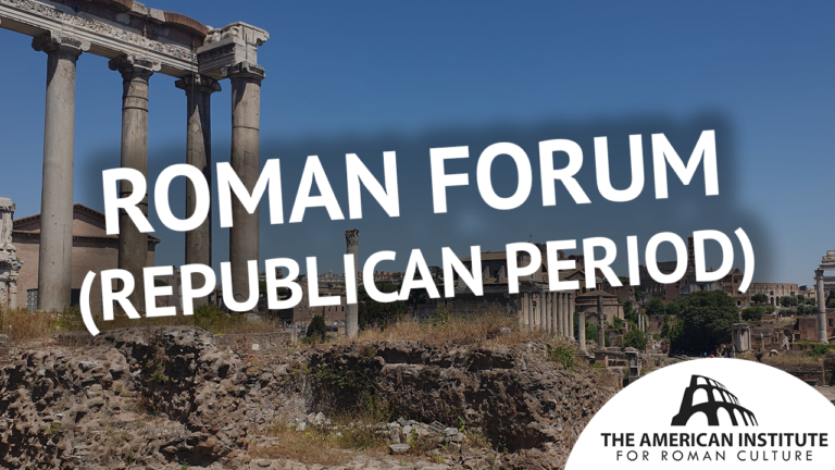 Ancient Rome Live | The Roman Forum in the Republican Period