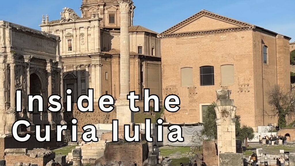 Ancient Rome Live | Discover the Curia Iulia in the Roman Forum